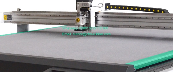Rubber Gasket Vibrating Knife Cutter CNC Cutting Machine Supplier