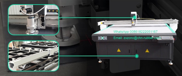 Automatic Gasket Cutter Rubber Material Cutting Machine