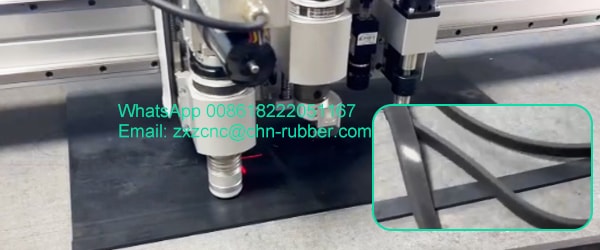 Automatic Gasket Cutter Rubber Material Cutting Machine